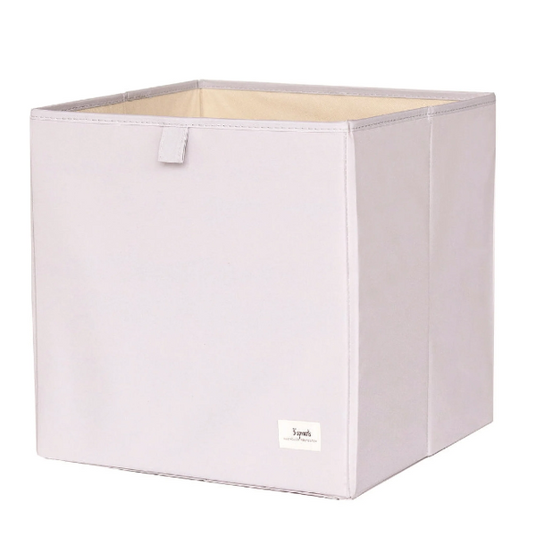 3 sprouts storage box - light grey - Baby Charlotte Canada