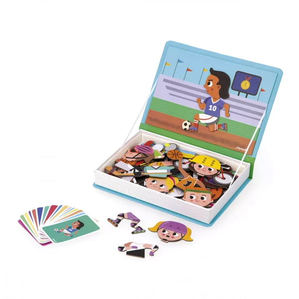 Janod Magnetibook - Sports - Baby Charlotte Canada