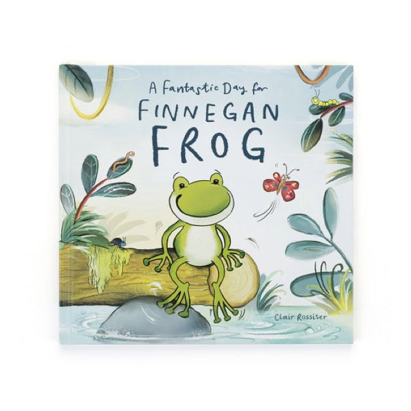 Jellycat A Fantastic Day For Finnegan Frog Book - Baby Charlotte Canada