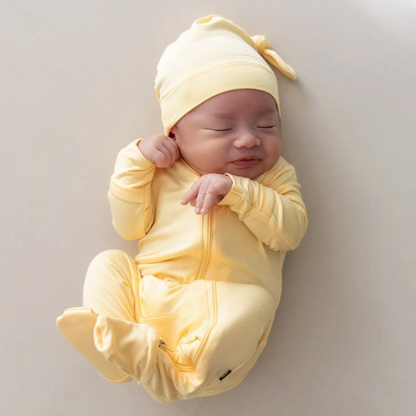 Kyte Baby Knotted Cap in Lilikoi - Baby Charlotte Canada