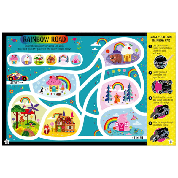 Make Believe Ideas; Scratch and Sparkle: Rainbows, Activity Book - Baby ...