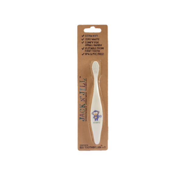 jack & jill bio toothbrush - monkey - Baby Charlotte Canada
