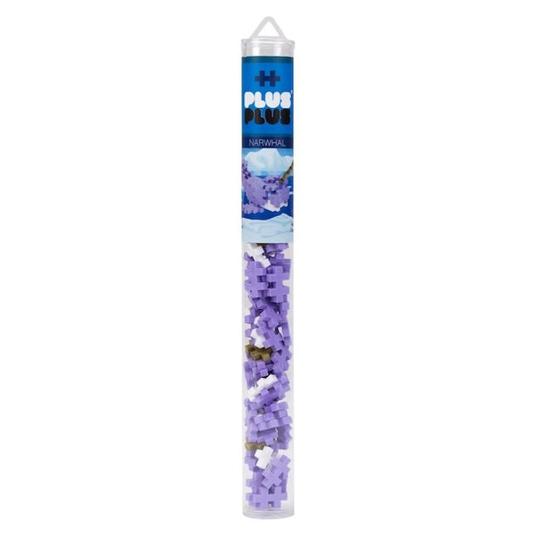Plus Plus 70pc Tube - Narwhal - Baby Charlotte Canada