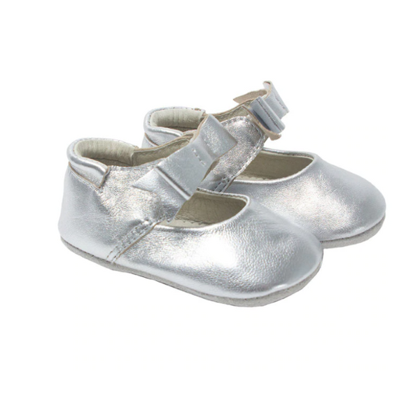 Robeez First Kicks Sofia Silver - Baby Charlotte Canada